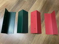 China Heavy Duty Powder Coated Carbon Steel Garden Bed Corner Brackets Surealong Green for sale