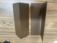 China Heavy Duty Powder Coated Carbon Steel Garden Bed Corner Brackets Surealong Green for sale