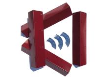 China 2mm thickness rack reinforcement metal corner brackets for wood raised garden bed for sale