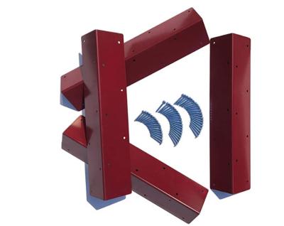 China 2mm thickness rack reinforcement metal corner brackets for wood raised garden bed for sale