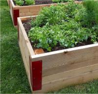 China 2mm thickness rack reinforcement metal corner brackets for wood raised garden bed for sale