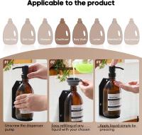 China Stainless Steel Triple Shower Dispenser Holder Ideal for Homes and Refillable Bottles for sale