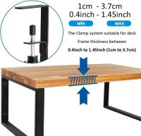 China Convenient Multifunctional Wire Organizer Basket for Under Desk Cable Management Tray for sale