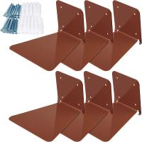 China Powder Coating Floating Book Shelves for Wall Display Storage Organizer Display Rack for sale