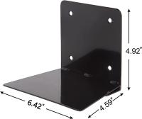China Steel Bookshelf Mounting Hardware Included Hidden Design for Book Organization for sale