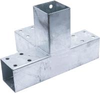 China Nature Pressure Treated Wood Pergola Kit Brackets with Carbon Steel Mount Bracket for sale
