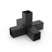 China Nature Pressure Treated Wood Pergola Kit Brackets with Carbon Steel Mount Bracket for sale