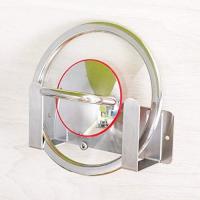 China Pot Cover Storage Rack and Cutting Board Organizer Carbon Steel Material Custom Logo for sale