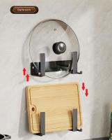 China Modern Single Tier Pot Lid Holders The Perfect Tool for Organized Kitchen Cooking for sale