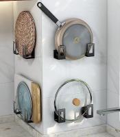 China Powder Coated Pan Lid Holder The Perfect Solution for Kitchen Clutter for sale