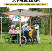 China Transform Your Hunting Blind Modular Sizing Pergola Kit Brackets for 4x4 or 6x6 Lumber for sale