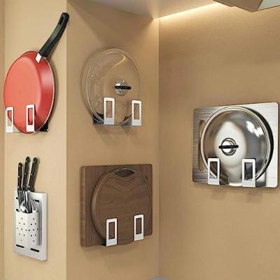 China Convenient White/Black Kitchen Shelf Hanger for Single Tier Cooking Utensil Storage for sale