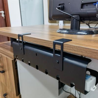 China Living Room Under Table Cable Tray Support System Powder Coated with Logo Customization for sale