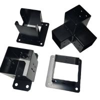 China 3-Way Corner Brackets Pergola Kit 4x4 Lumber 6x6 Post Anchor for sale