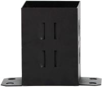 China Powder Coated Pergola Bracket Kits for 6x6 Post Base and Durable Carbon Steel Material for sale