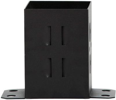 China Powder Coated Pergola Bracket Kits for 6x6 Post Base and Durable Carbon Steel Material for sale