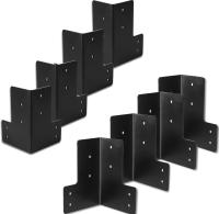 China Heavy Duty Garden Angle Bracket 4*4 6*6 Pergola Wood Frame Post with Bending Process for sale