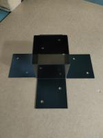 China Heavy Duty Garden Angle Bracket 4*4 6*6 Pergola Wood Frame Post with Bending Process for sale