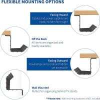China Non-folding Rack for Office and Home Power Strip Holder and Cable Management Wire Rack for sale