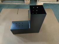 China Single-side Bracket for Metal Boot Shoulder Pergola High Carbon Steel Modular Sizing for sale