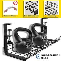 China ISO9001 Rohs CE Under Desk Cable Management Tray for High-Capacity Wire Management for sale