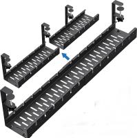 China Under Desk Cable Management Made Easy with 31Inch Retractable Power Strip Cord Holder for sale