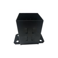 China Single-Side Bracket Easy To Install Pergola Top Rafter Bracket for 4x4 Wood Posts for sale