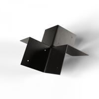 China Effortlessly Build Your Pergola with High Carbon Steel E Shape Construction Brackets for sale