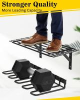 China Garage Storage Pegboard Power Tool Organizer with Adjustable Design in Carbon Steel for sale