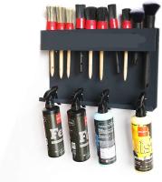 China Single Tier 10 Holes Car Detailing Brush Stand Holder Spray Bottle Holder for Home for sale