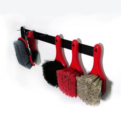 China Wall Mounted Detailing Brush Holder 6 Durable Hooks for Car Detailing Essentials for sale