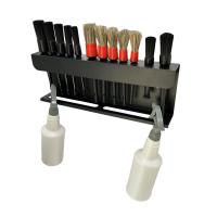 China Highly OEM ODM Spray Bottle Holder and Non-folding Rack for 10 Car Detailing Brushes for sale