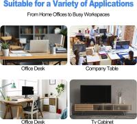 China Retractable Cable Organizer for Desk No Drill No Damage Sturdy Metal Wire Under Desk for sale