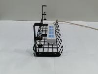 China Removable Cable Management Tray for Home Office Desk Surealong Black Wrinkle Spray for sale