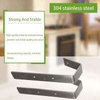 China Stainless Steel Bunk Bed Ladder Hooks Inside Width 1.4*2.15* Length 6.3inch Pack of 2 for sale
