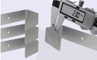China Stainless Steel Bunk Bed Ladder Hooks Inside Width 1.4*2.15* Length 6.3inch Pack of 2 for sale