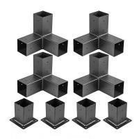 China 3-Way Connect Heavy Duty Pergola Wood Stand Kit for Strengthened and Waterproof Surface for sale