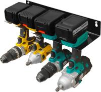 China Wall Mount Drill Holder for White Power Tools Customized Instruction for Quick Access for sale