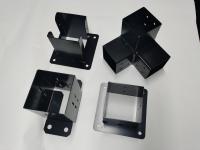 China Metal Wood Fence Post Base Brackets 4x4 Anchor Base for High-Performing Super Markets for sale