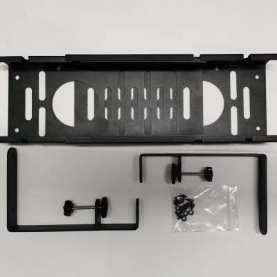 China Office No Drilling Cable Management Tray Under Desk Retractable Wire Cord Organizer for sale