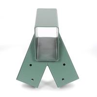 China Stamping Punching Bending Outdoors Garden Decor Wood Connector Metal Swing Stand Sample for sale