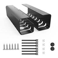 China Maximize Space with Under Desk Table Cable Management Tray and Hook Type Installation for sale