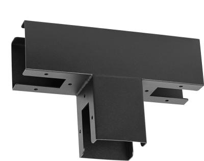 China Surealong Outdoors Patio Design Support with Metal Steel Brackets Kits and Wood Post Base for sale