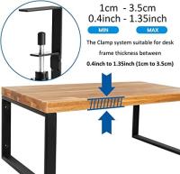 China Single Tier Cord Organizer for Standing Desk No Drill Required for Wire Organization for sale