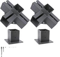 China Enhance Your Outdoor Space with Surealong's 5-Way Corner Bracket and Flange Anchors for sale
