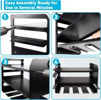 China Garage Wall Mounted Heavy Duty Drill Power Holder Steel Metal Tool Storage Organizer for sale