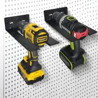 China Customized Logo Tool Storage Rack for Cordless/Hand Drill in Home Garage Wall Workshop for sale