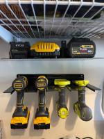 China Carved Power Tool Rack The Ultimate Space-Saving Solution for Your Garage for sale