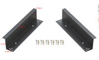 China Cash Drawer Undercounter Mounting Bracket Heavy Duty Steel Mounting Bracket for Mounting 16