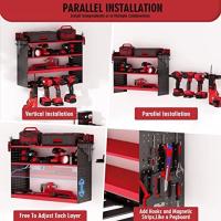 China 1mm Thickness Power Tool Organizer for Streamlined Garage Storage and Organization for sale